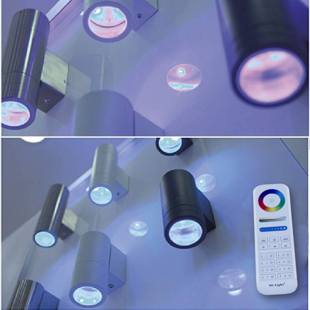 RGB-CCT Cylinder Smart Wall Lights – Rosykite