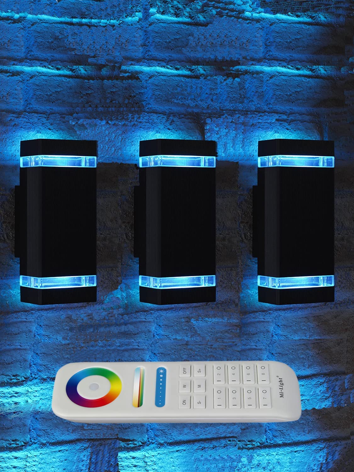 RGB-CCT Square Smart Wall Lights – Rosykite